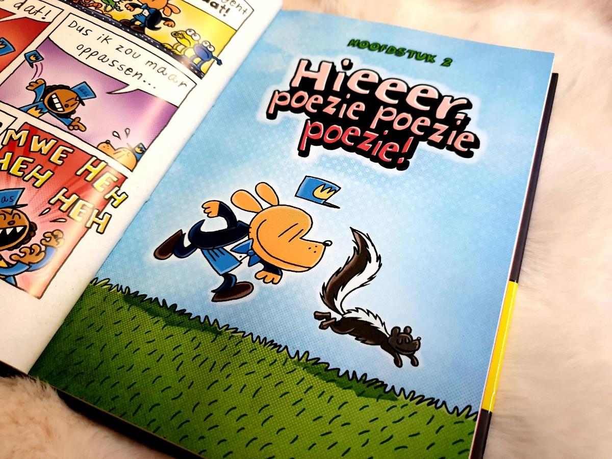 Redder in rood - Dav Pilkey | graphic novel | StoerLeesVoer