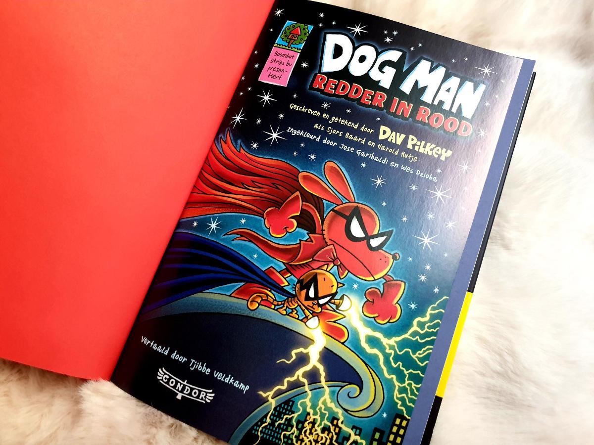 Redder in rood - Dav Pilkey | graphic novel | StoerLeesVoer