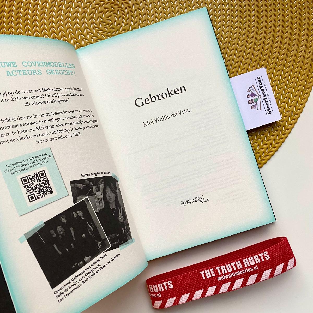 Gebroken - Mel Wallis de Vries | Jeugdthriller | StoerLeesVoer