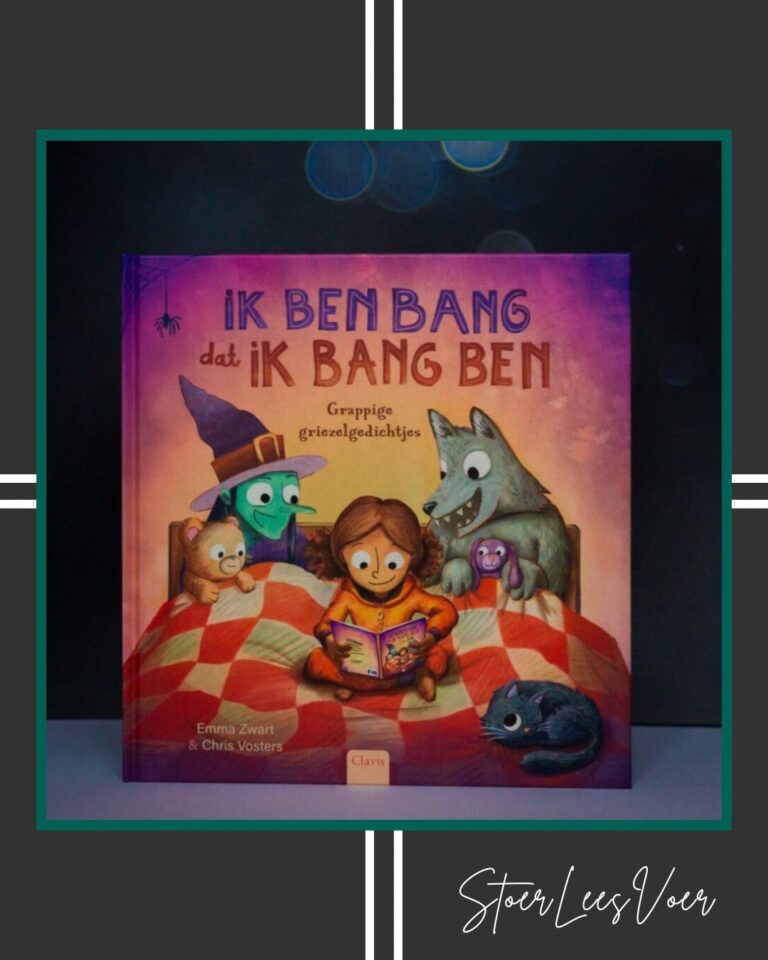 Ik ben bang dat ik bang ben - Zwart | Gedichten 4+ | StoerLeesVoer