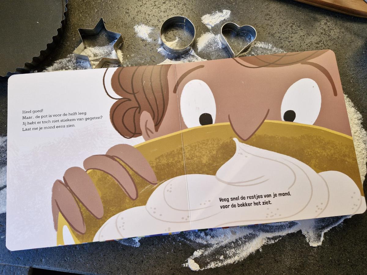 Ik help...de bakker - Jonas Boets | Beroep prent | StoerLeesVoer