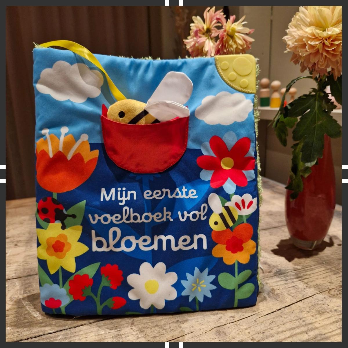 Mijn eerste voelboek vol bloemen | Babyboek | StoerLeesVoer