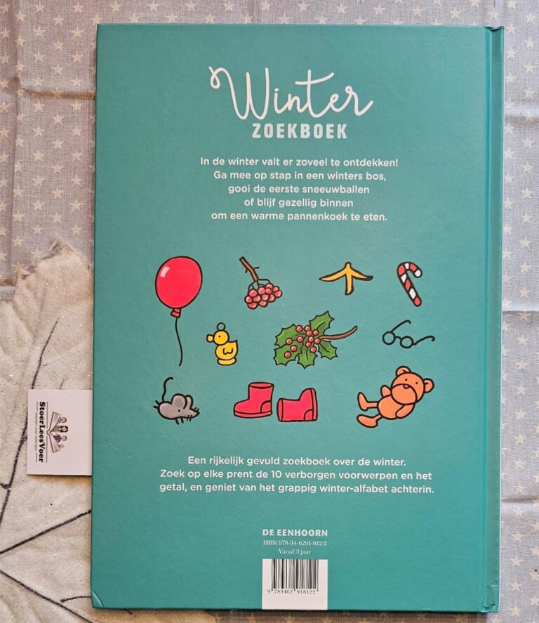 Winter zoekboek - Kathleen Amant | Prent | StoerLeesVoer