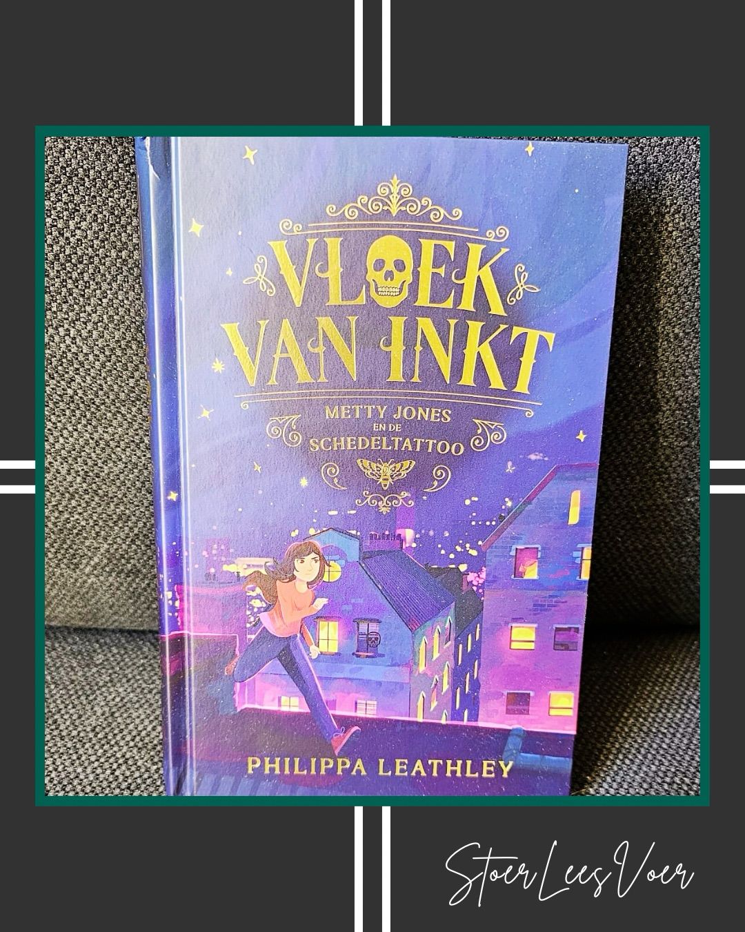 Vloek van inkt Metty Jones en de schedeltattoo | StoerLeesVoer