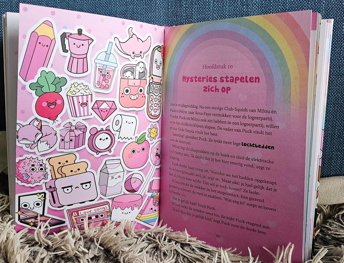 De Super Squishy club - Marjolein Algera | Avontuur Lief 7+ |StoerLeesVoer