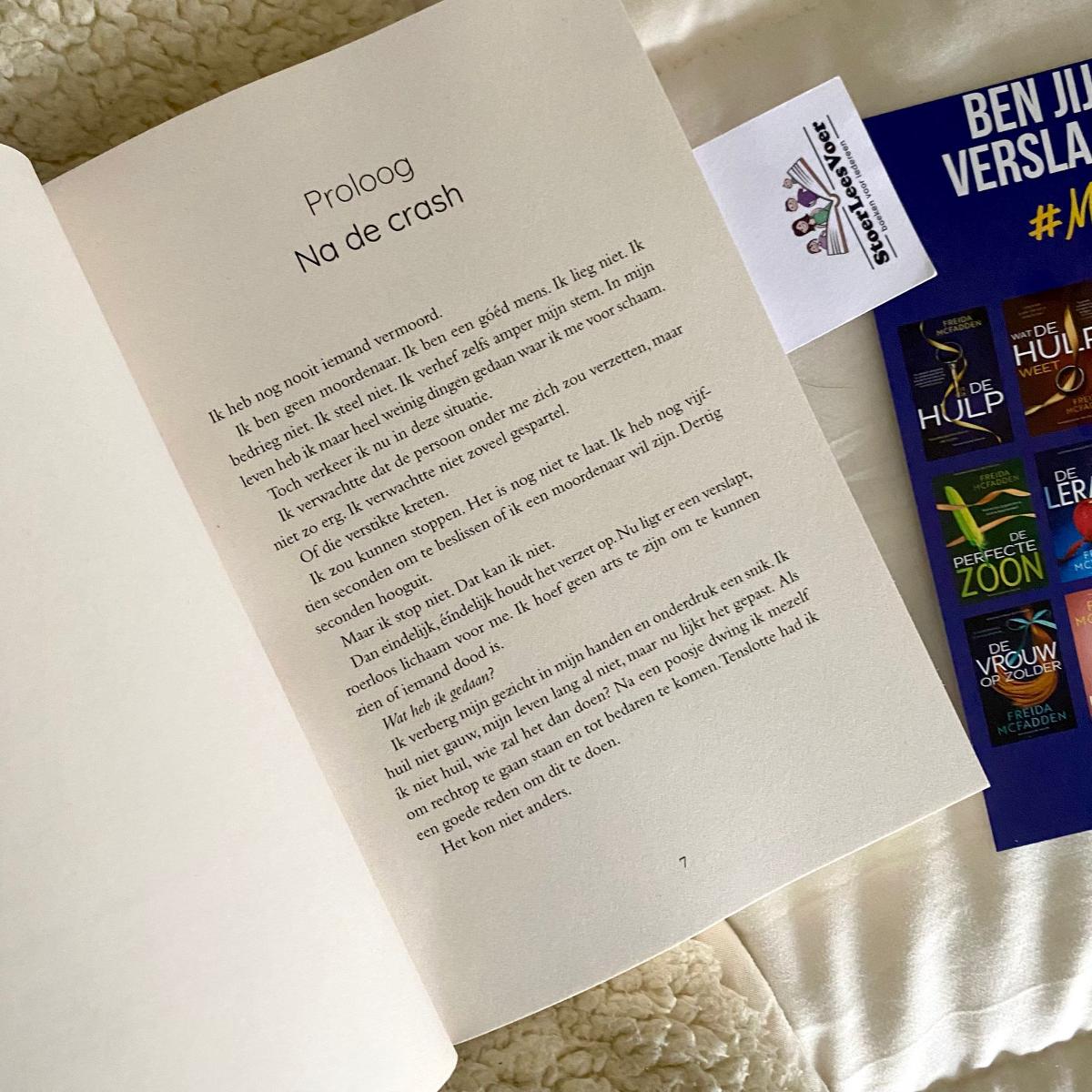 De crash - Freida McFadden | Psychologische Thriller | StoerLeesVoer