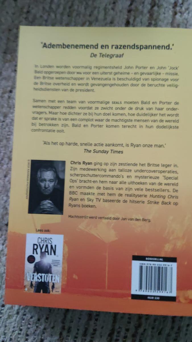 Machtsstrijd - Chris Ryan | Actie Thriller | Strike Back 6 | StoerLeesVoer